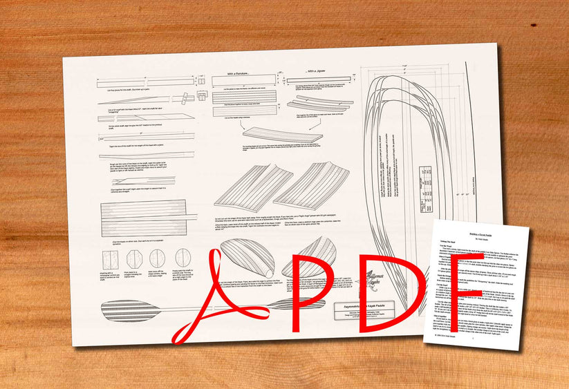 Kayak Paddle Plans - PDF Boat Plans – Guillemot Kayaks